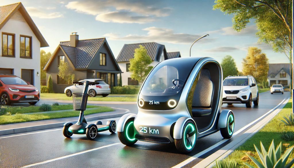 Elektrische 25 km Auto zonder Rijbewijs Verplicht: Het Alternatief voor ...